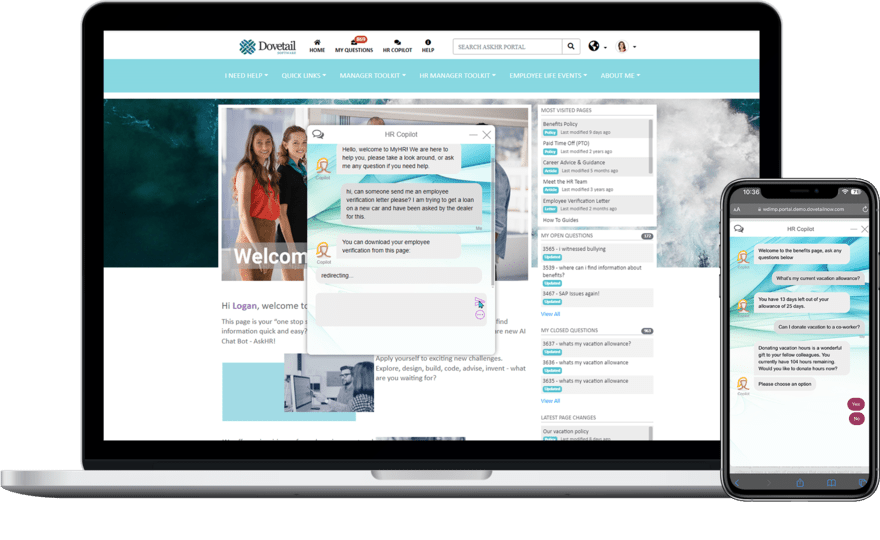Dovetail HR Copilot With GenAI Revolutionizes HR Service Delivery Experience